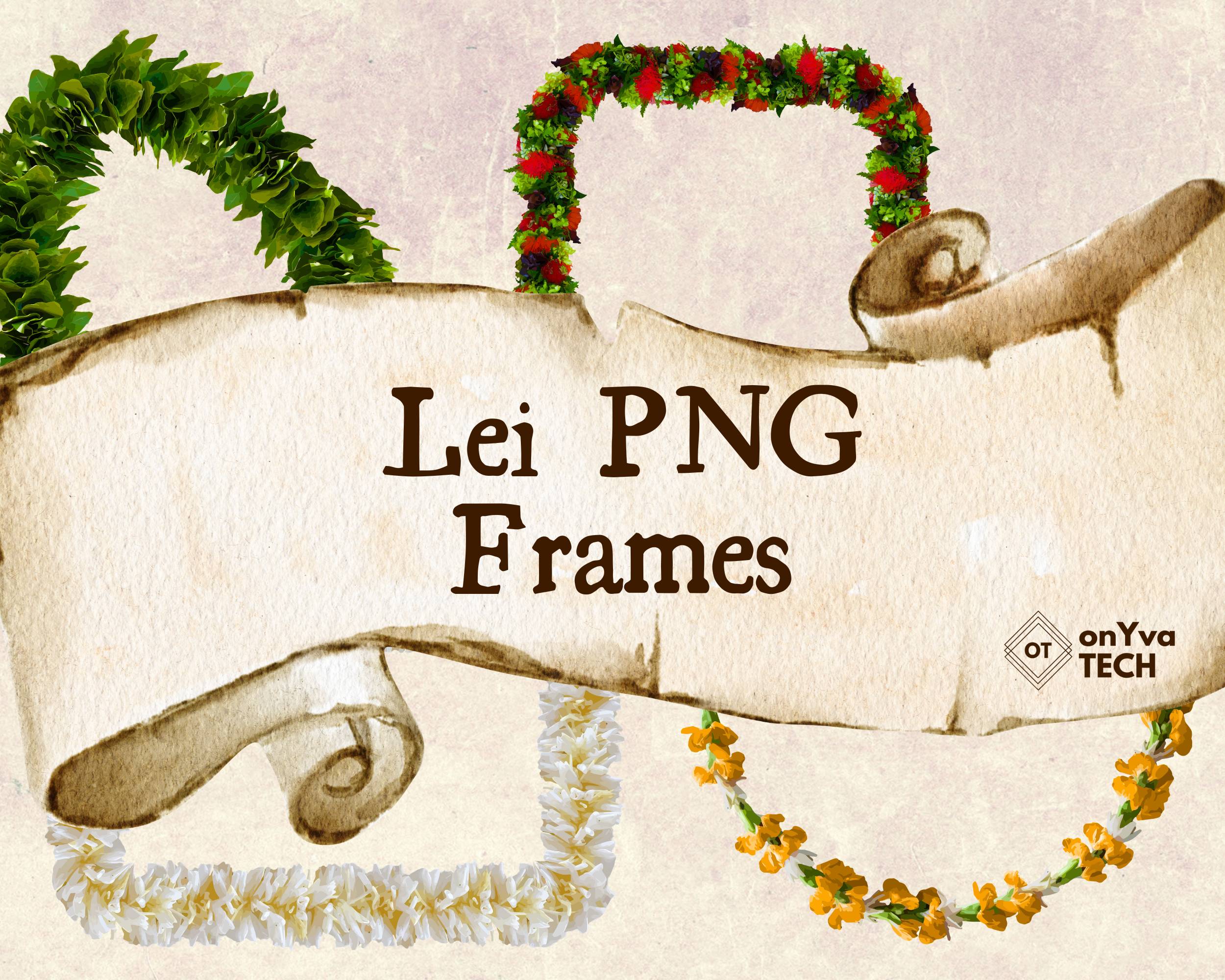 Lei PNG Frames – onYva TECH