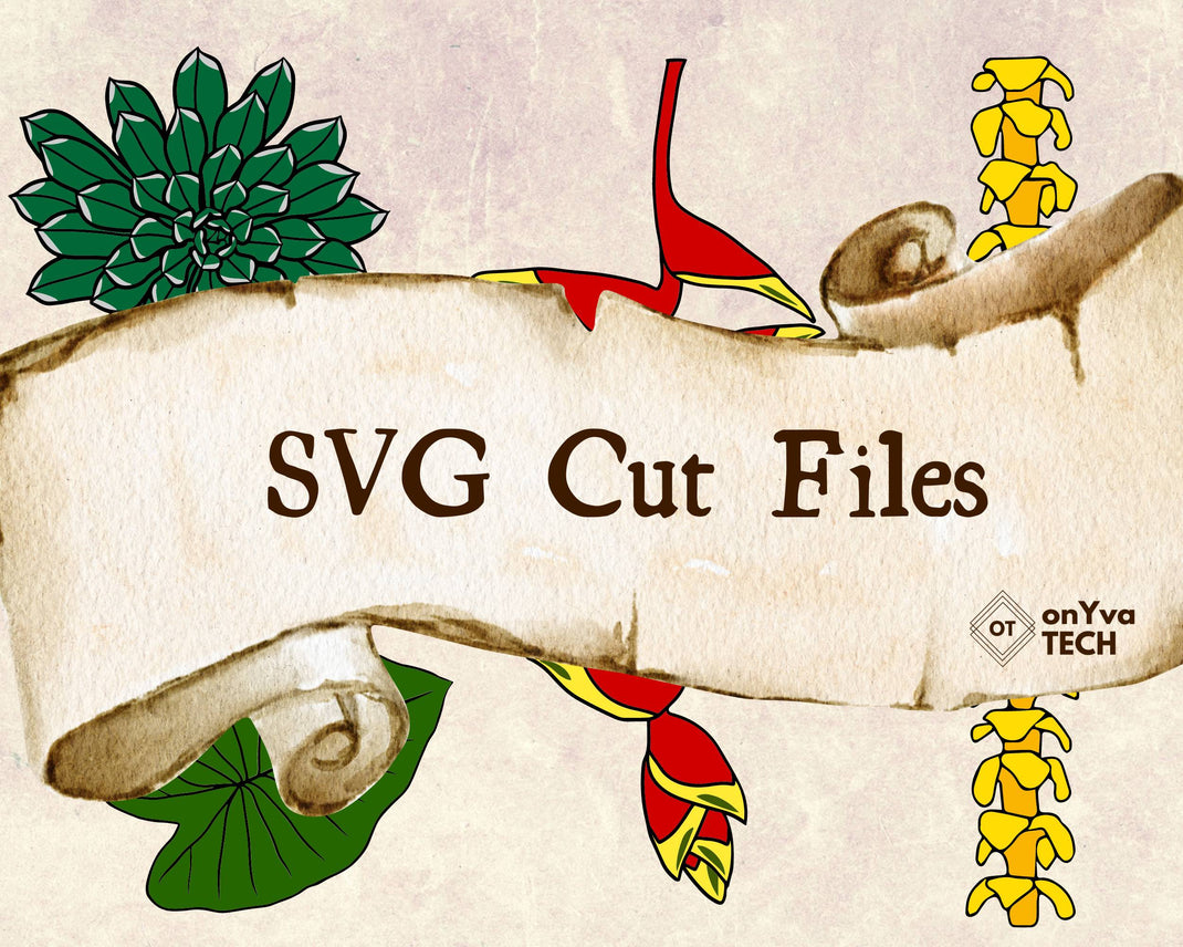 Cut Files SVG – onYva TECH