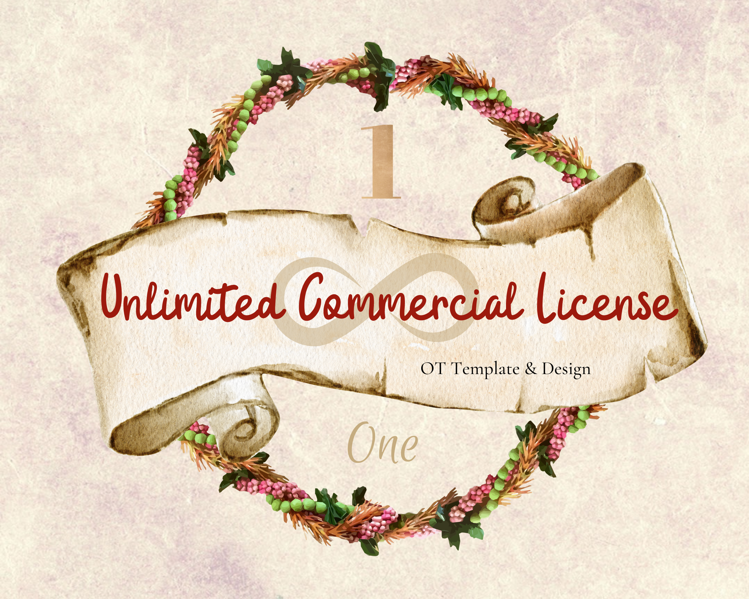 Unlimited Commercial Use License for One (1) Digital Product | OT Temp ...