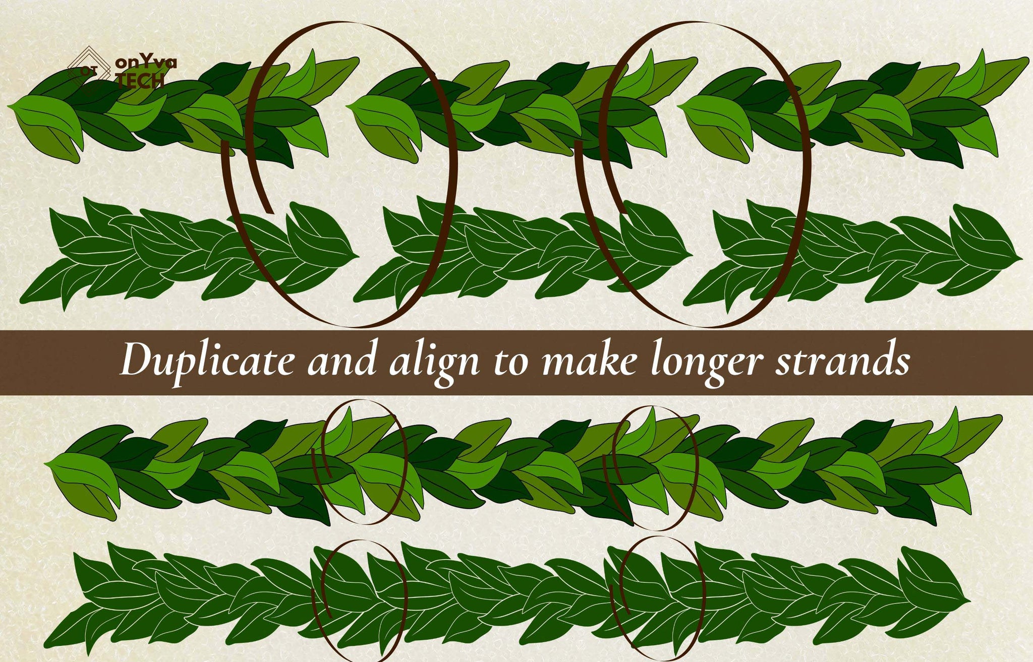 Maile Lei SVG PNG | Hawaiian Nature Clipart Bundle | Digital Download ...