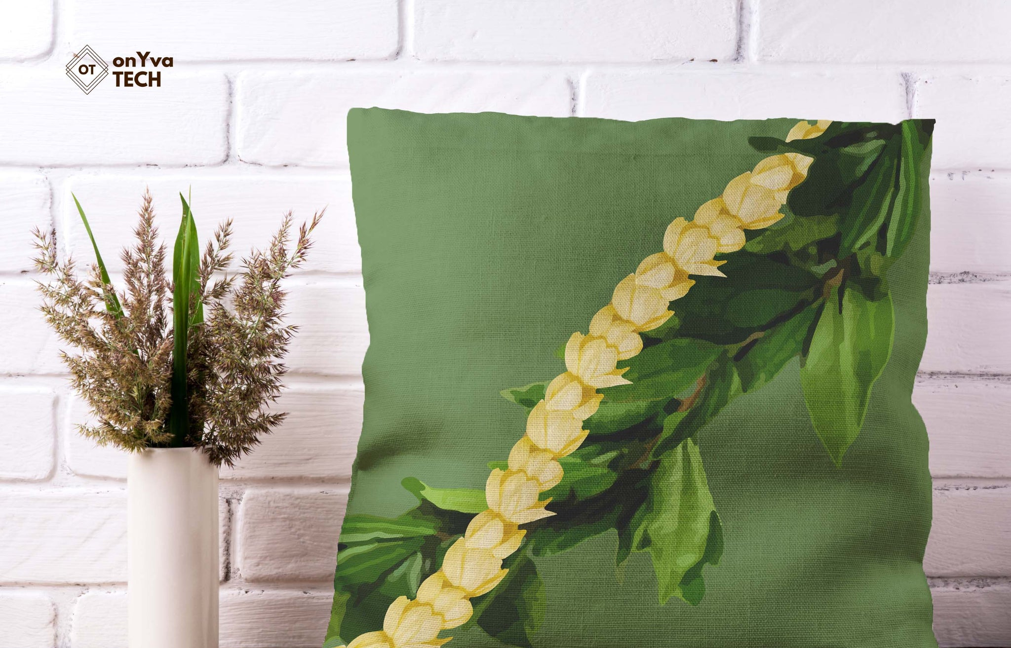 Maile Pikake 2-strand Lei | Hawaiian Frame PNG Bundle | Digital Downlo ...