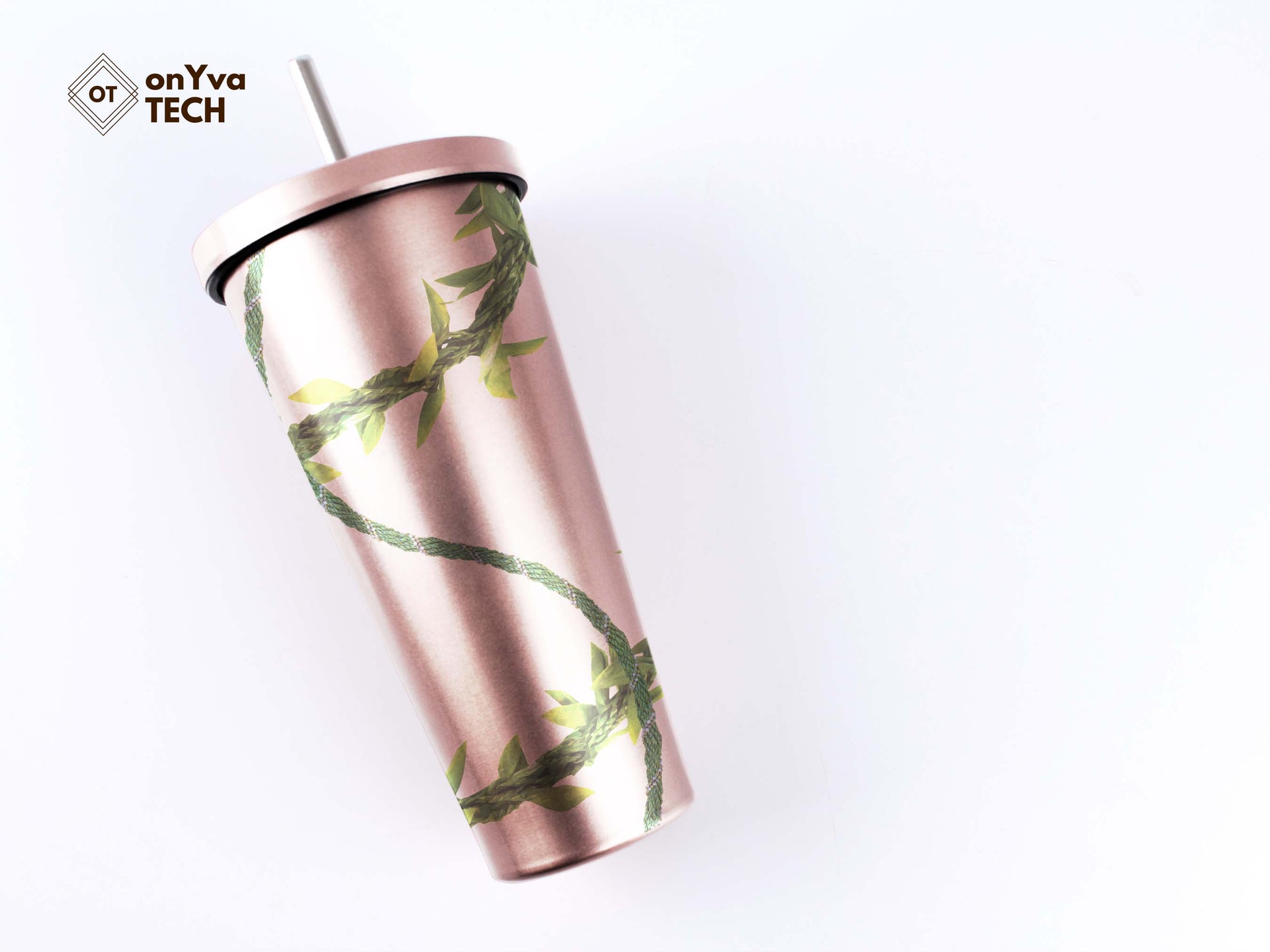 Ti Leaf Rope Lei | Hawaiian PNG Decorative Element Set | Digital Downl ...